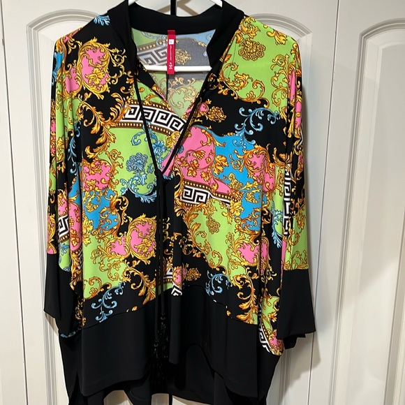 IC COLLECTION | Tops | Ic Collection Colorful Threequarter Sleeve ...